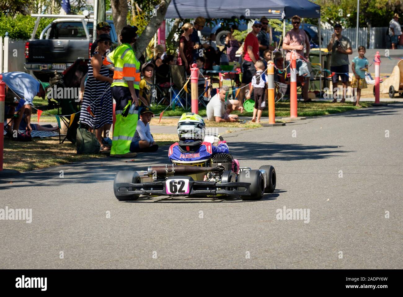 2019 Australia Day celebrations in Cotton Street, Shorncliffe at the 'Dick "Tosser" Turner ...