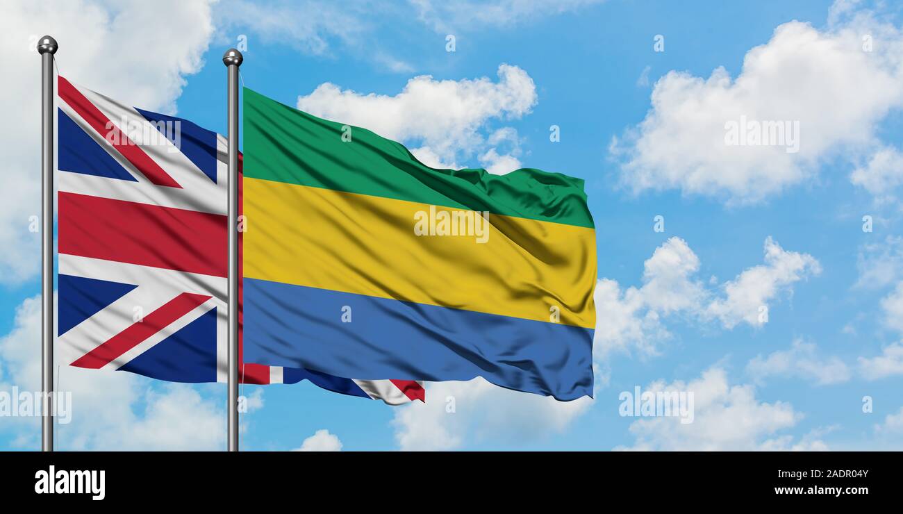 United kingdom gabon flag hi-res stock photography and images - Alamy