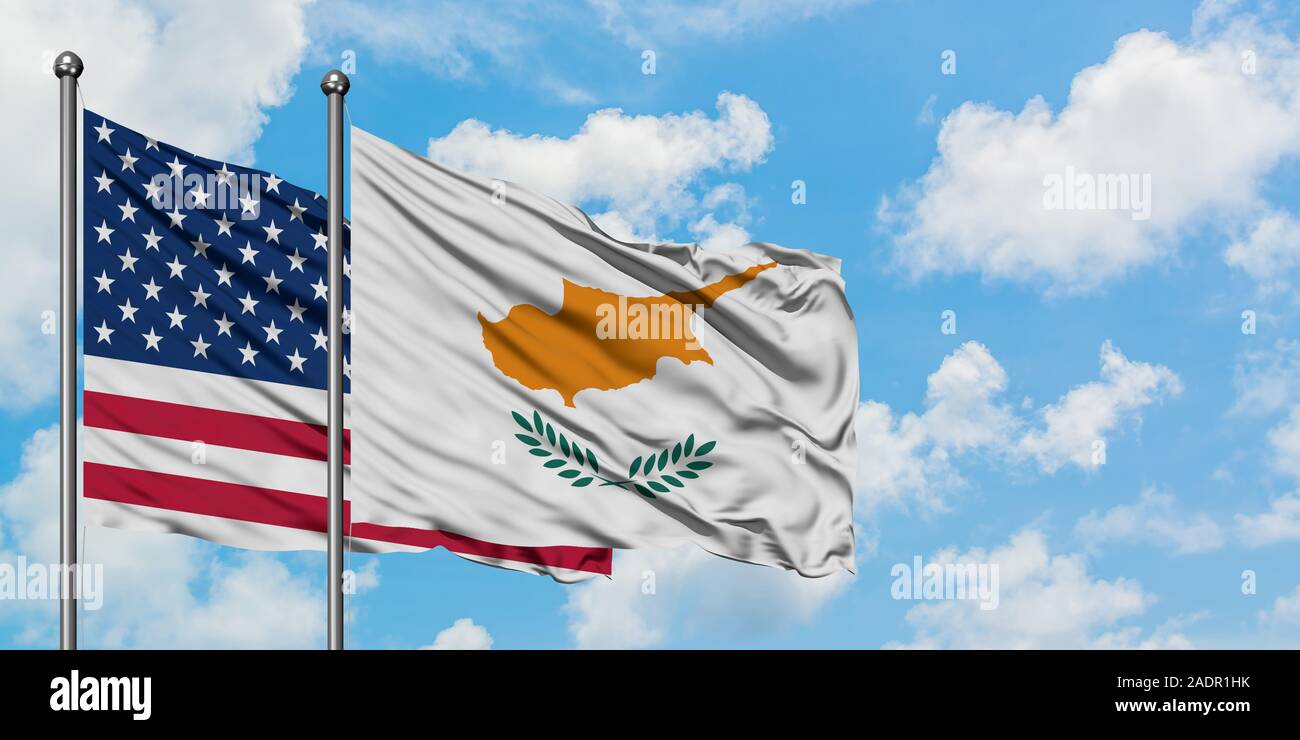 Cyprus united states flag hi-res stock photography and images - Alamy