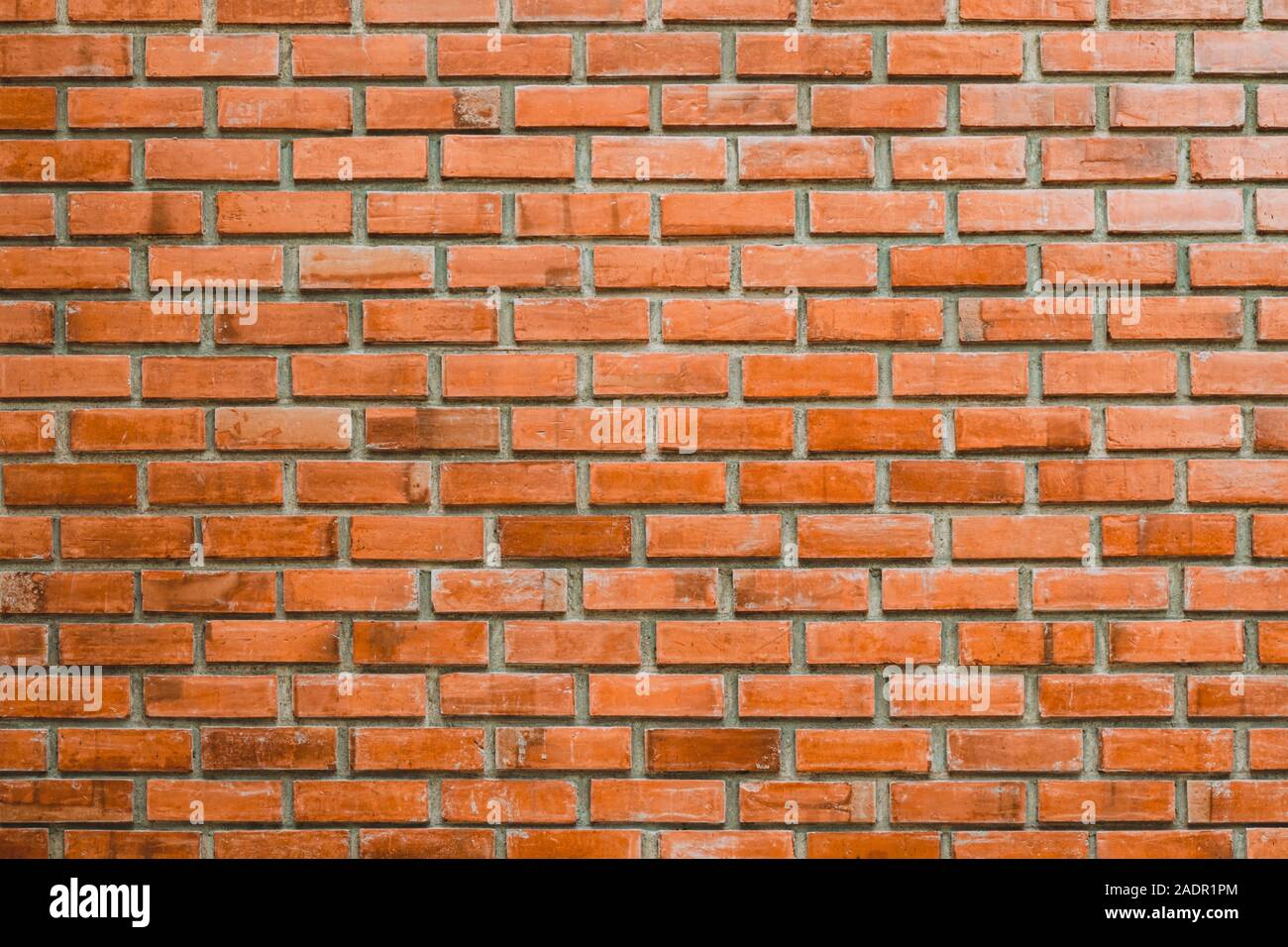 Red brick wall fragment background, texture. or brick layer building ...