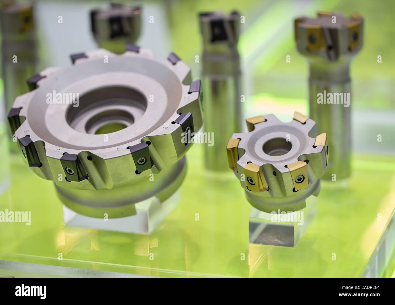 Industrial part carbide cutter for CNC milling machine Stock Photo - Alamy