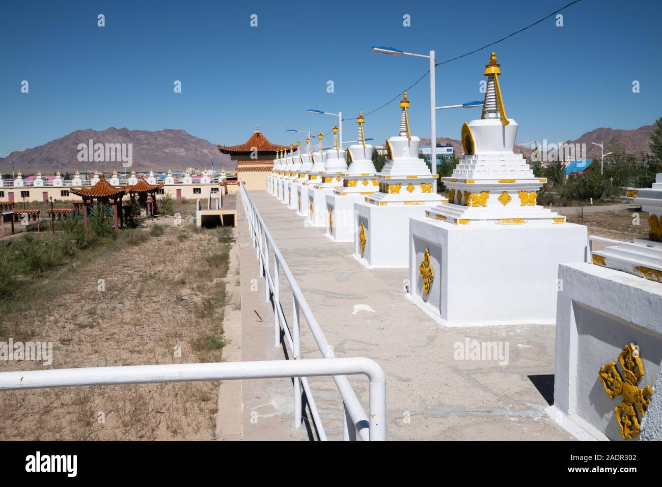 Shankh Monastery temple in Mongolia Stock Photo - Alamy