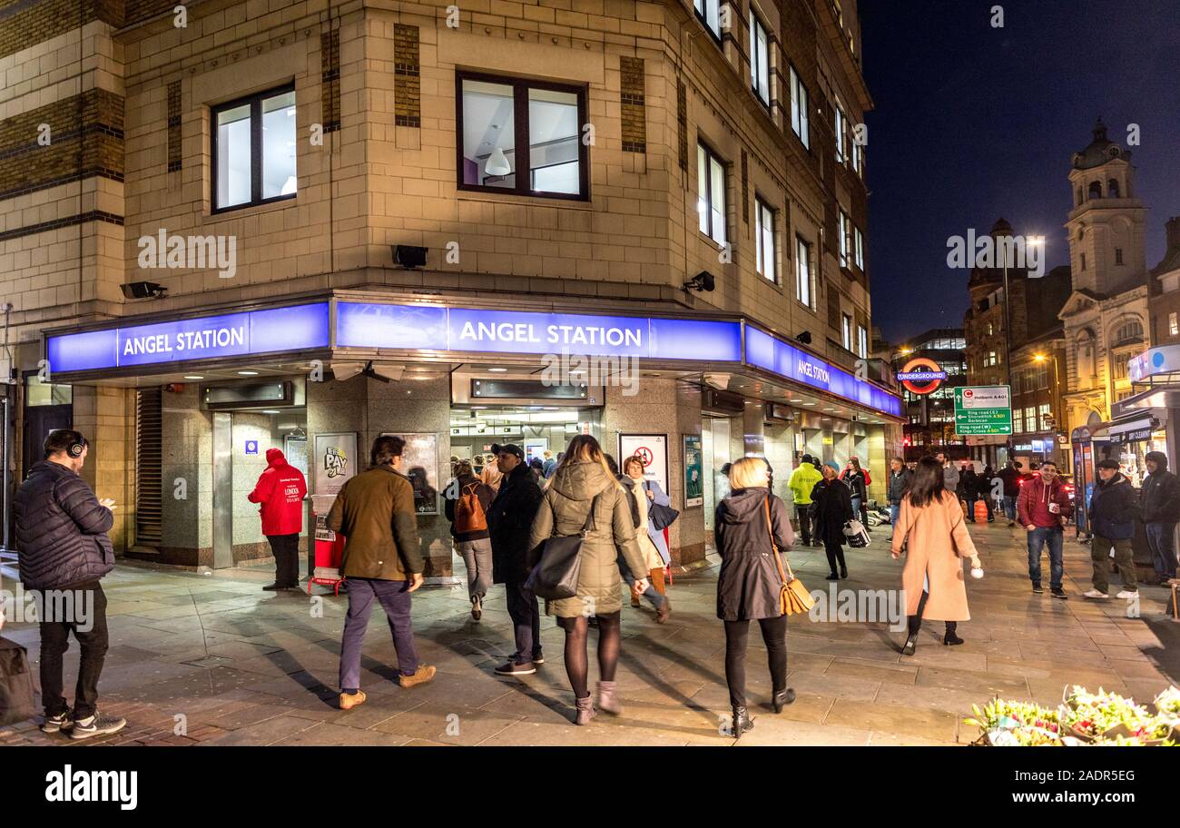 Angel station london hi-res stock photography and images - Alamy