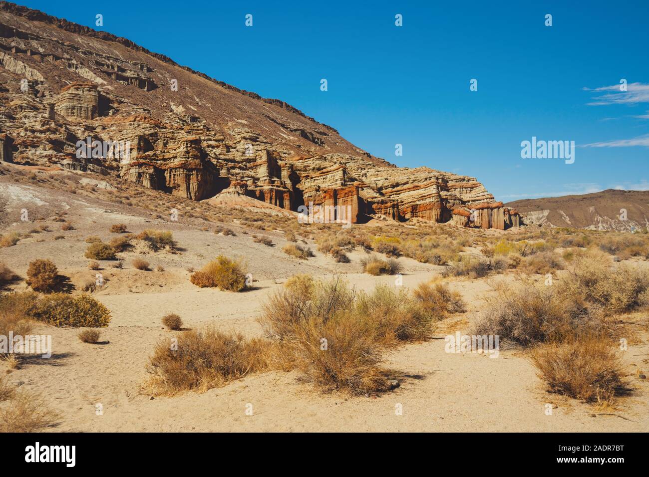 Scenic desert cliffs, Red Rock Canyon State park, California Stock ...