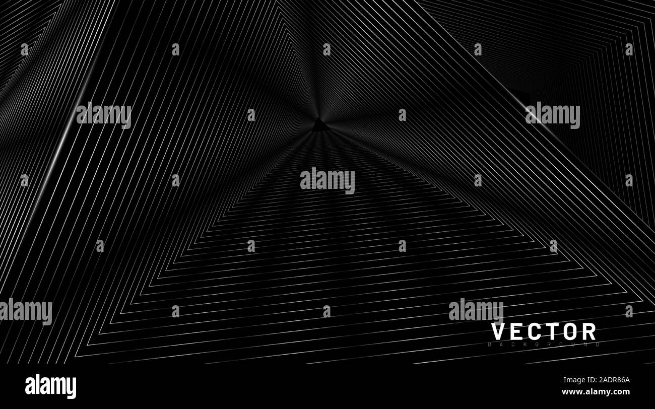abstract background vector. illusion of triangular lines. Vector ...