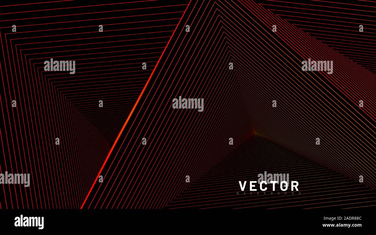 abstract background vector. illusion of triangular lines. Vector ...