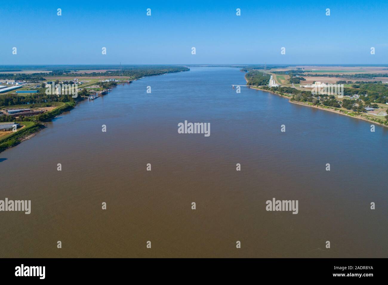 Mississippi river at the Natchez Trace Parkway Mississippi MS also ...