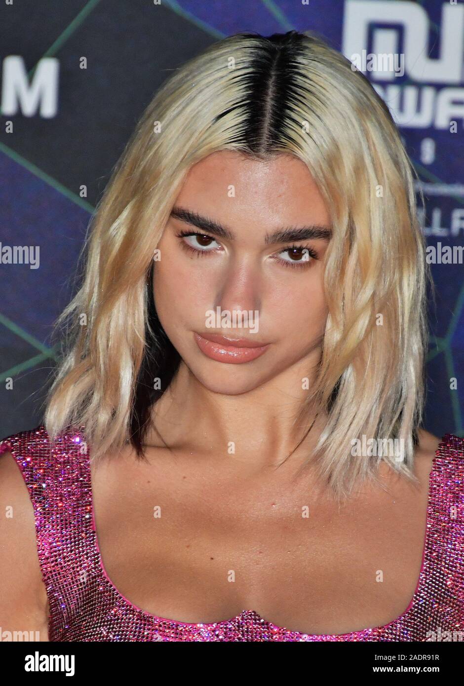 Nagoya, Japan. 4th December, 2019. Singer Dua Lipa attends the photo ...