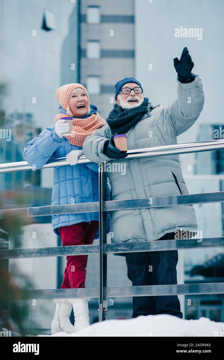 Cold pensioner hi-res stock photography and images - Alamy