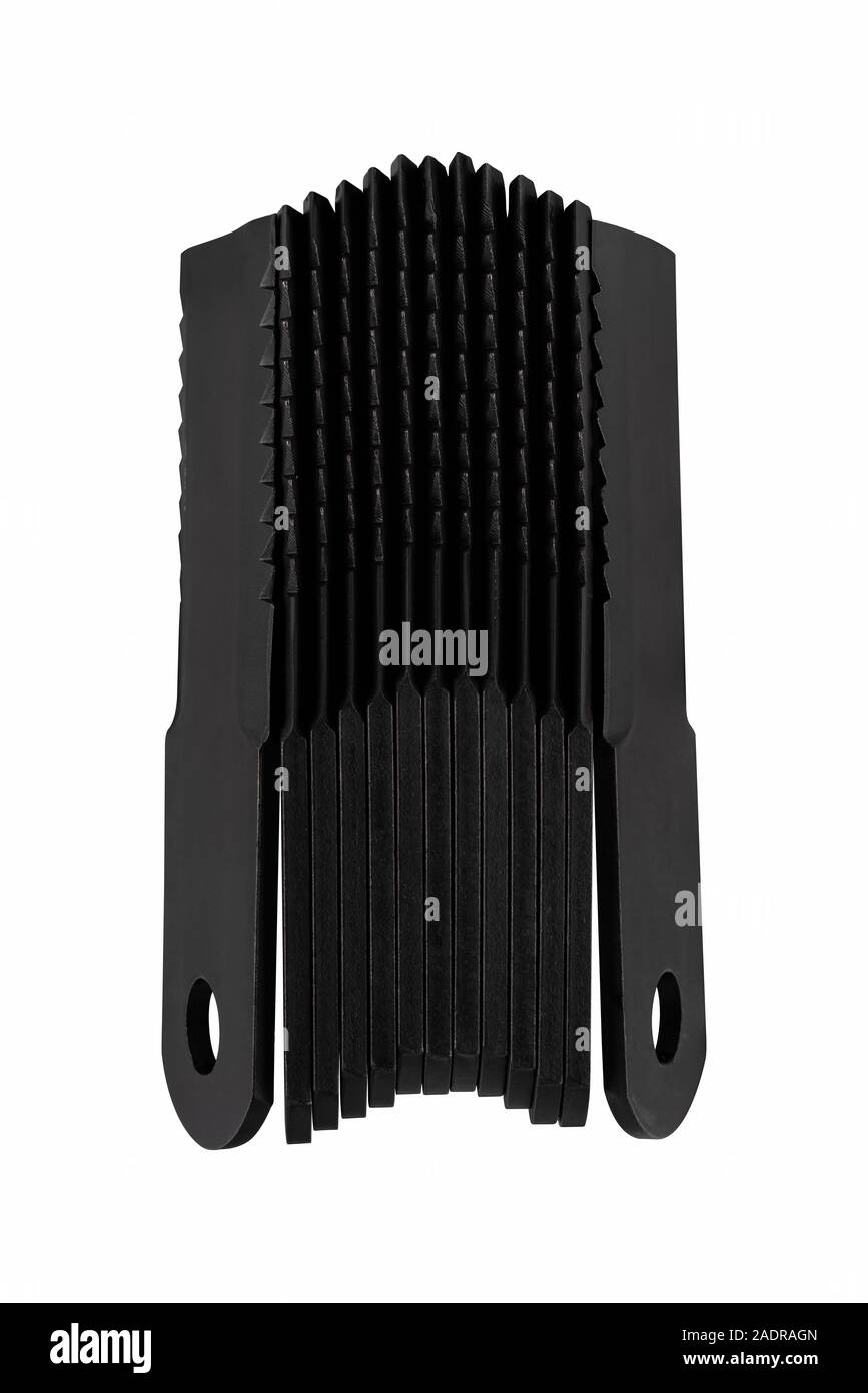 Group of Rotary Mower Blades, Slasher Blades, rotary Cutter placed on ...