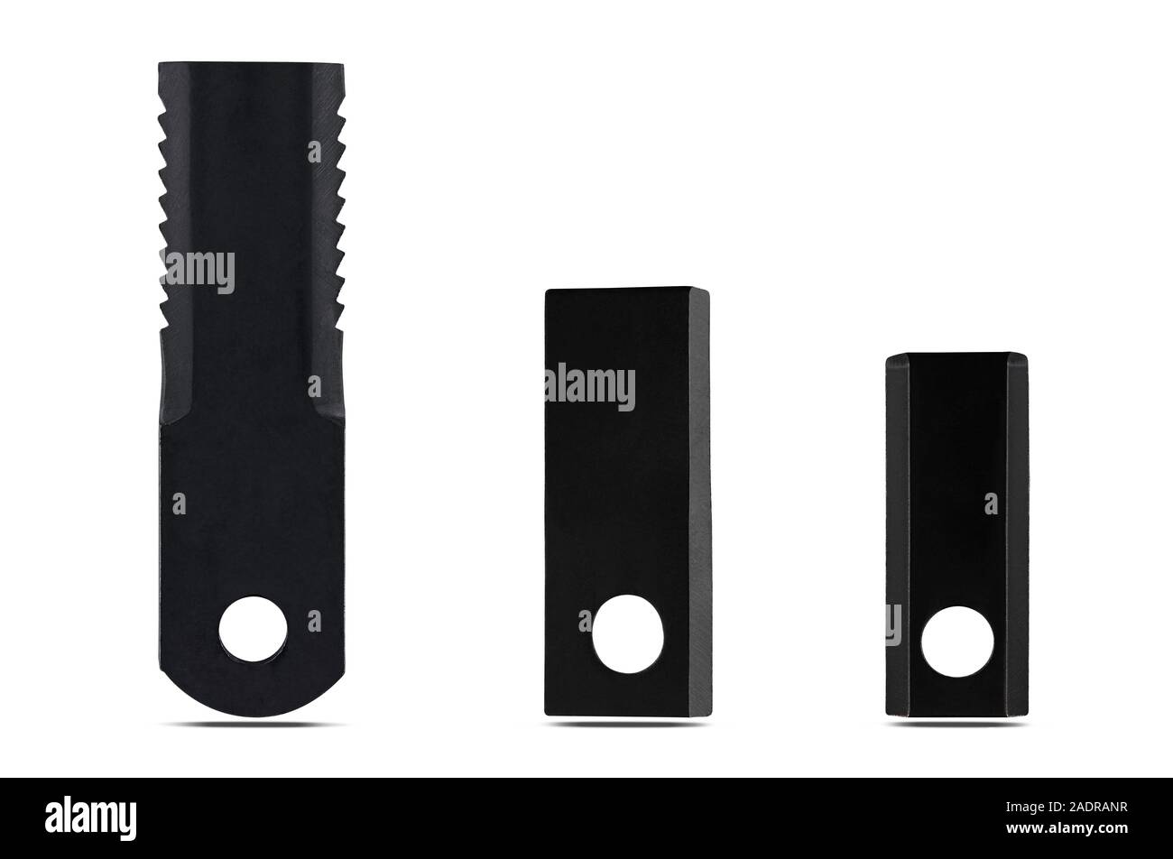 Group of Rotary Mower Blades, Slasher Blades, rotary Cutter placed on ...