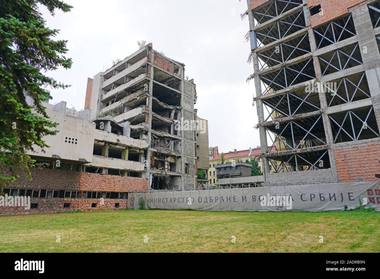 Yugoslav Ministry Of Defence Building High Resolution Stock Photography ...