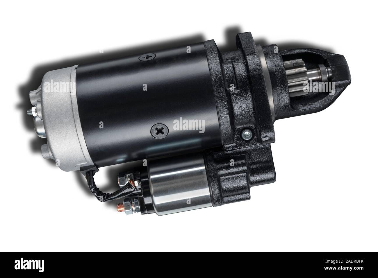 3kW starter motor for tractor or other agricultural machinery placed on ...