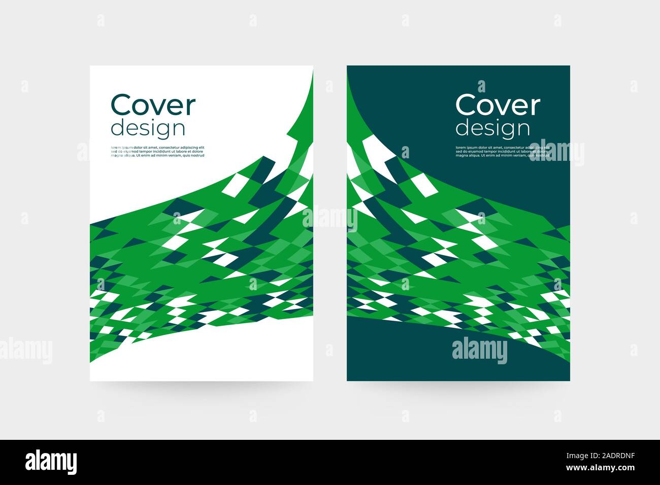 Business brochure cover template. Modern abstract geometric background ...