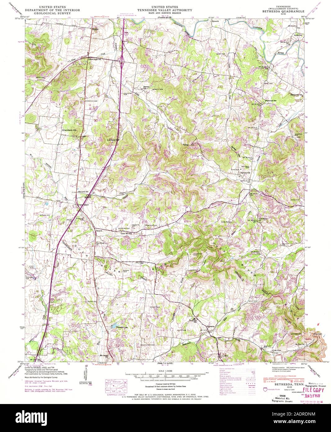 Map of bethesda hi-res stock photography and images - Alamy
