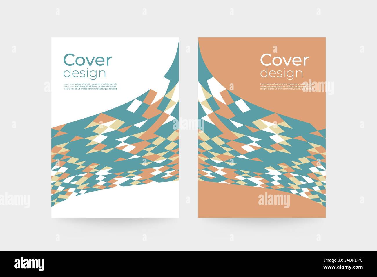 Business brochure cover template. Modern abstract geometric background ...