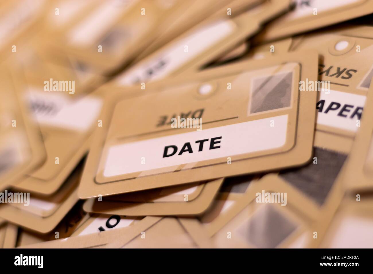 Multiple appointment cards hi-res stock photography and images - Alamy