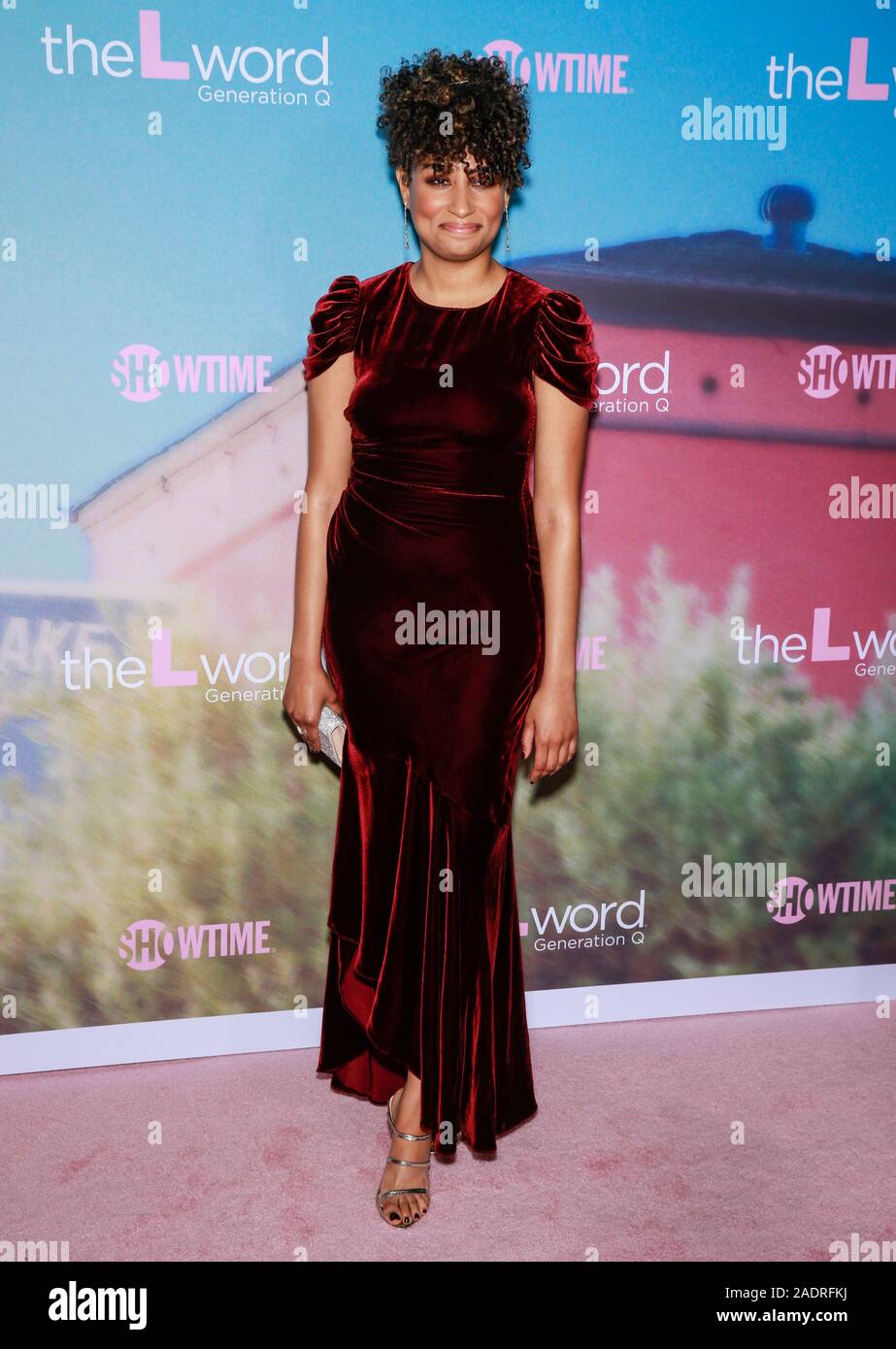 Los Angeles, CA - December 02, 2019: Rosanny Zayas attends the premiere ...