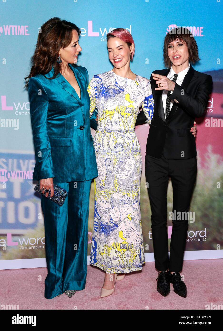 Kate moennig leisha hailey hi-res stock photography and images - Alamy