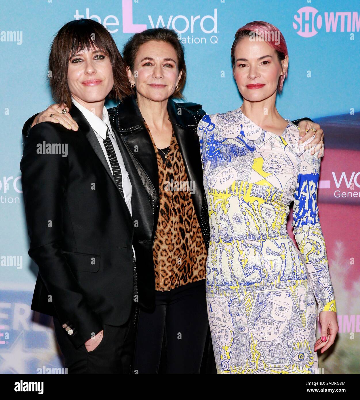 Los Angeles, CA - December 02, 2019: Kate Moennig, Ilene Chaiken and ...