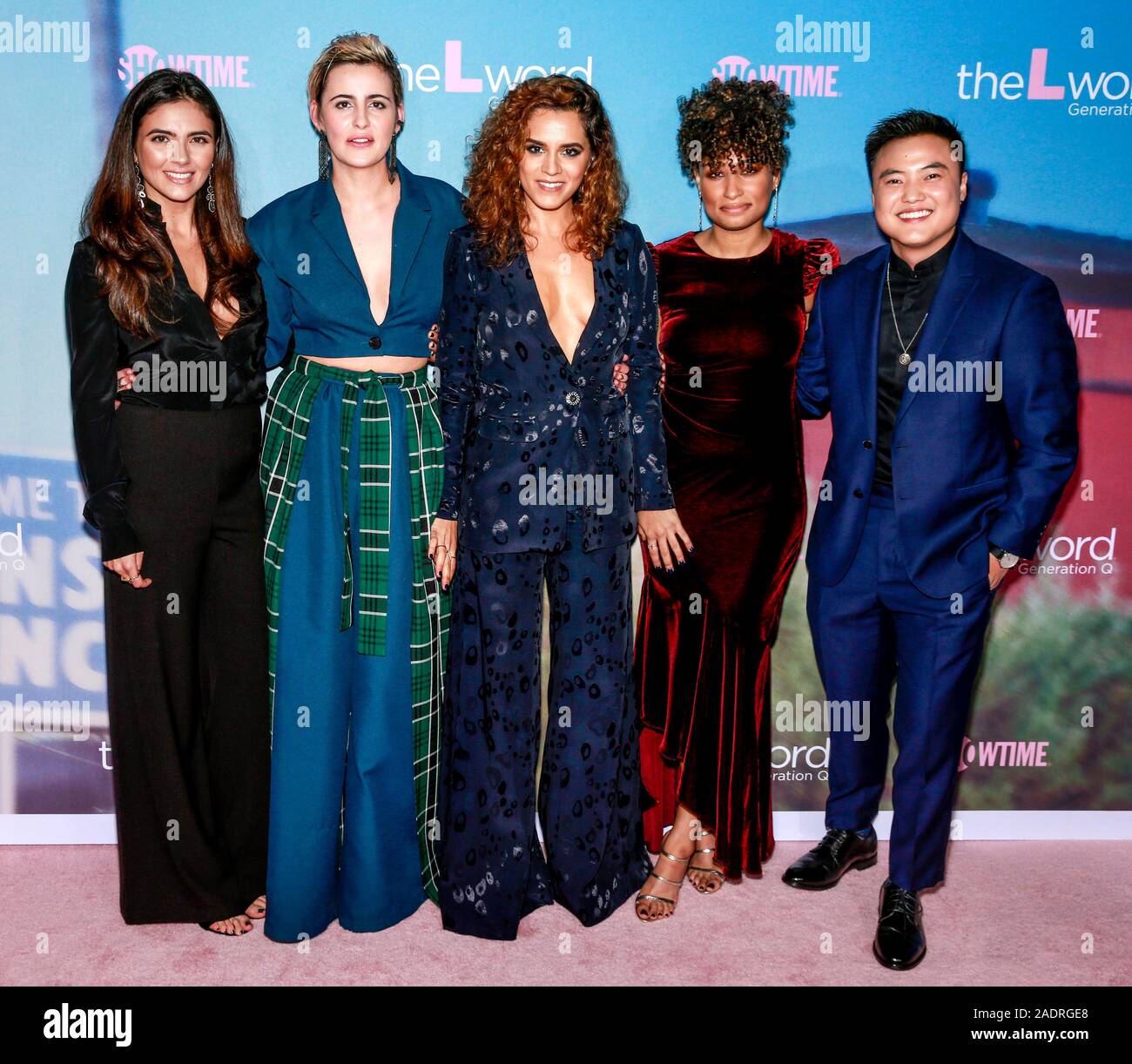 Los Angeles, CA - December 02, 2019: Arienne Mandi, Jacqueline Toboni ...