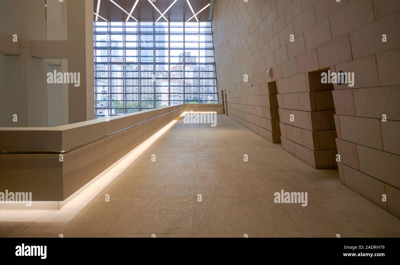 Modern new hallway walkway hi-res stock photography and images - Alamy
