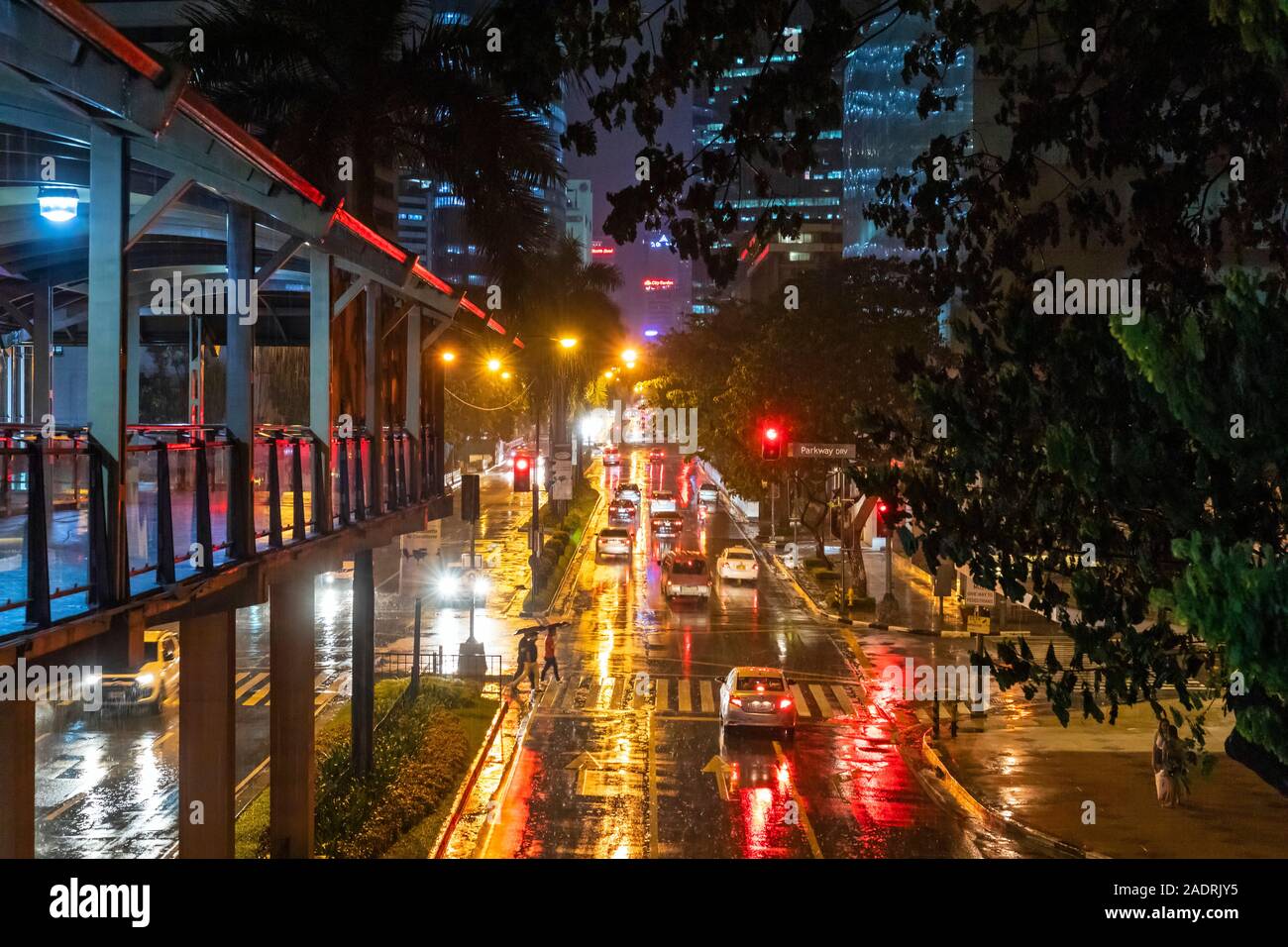 Makati night hi-res stock photography and images - Alamy