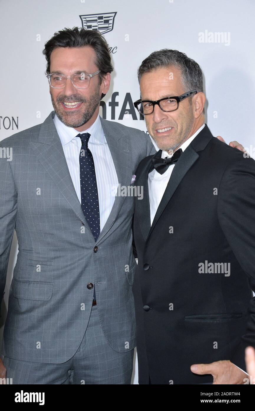 LOS ANGELES, CA. October 27, 2016: Jon Hamm & Kenneth Cole at the 2016 ...