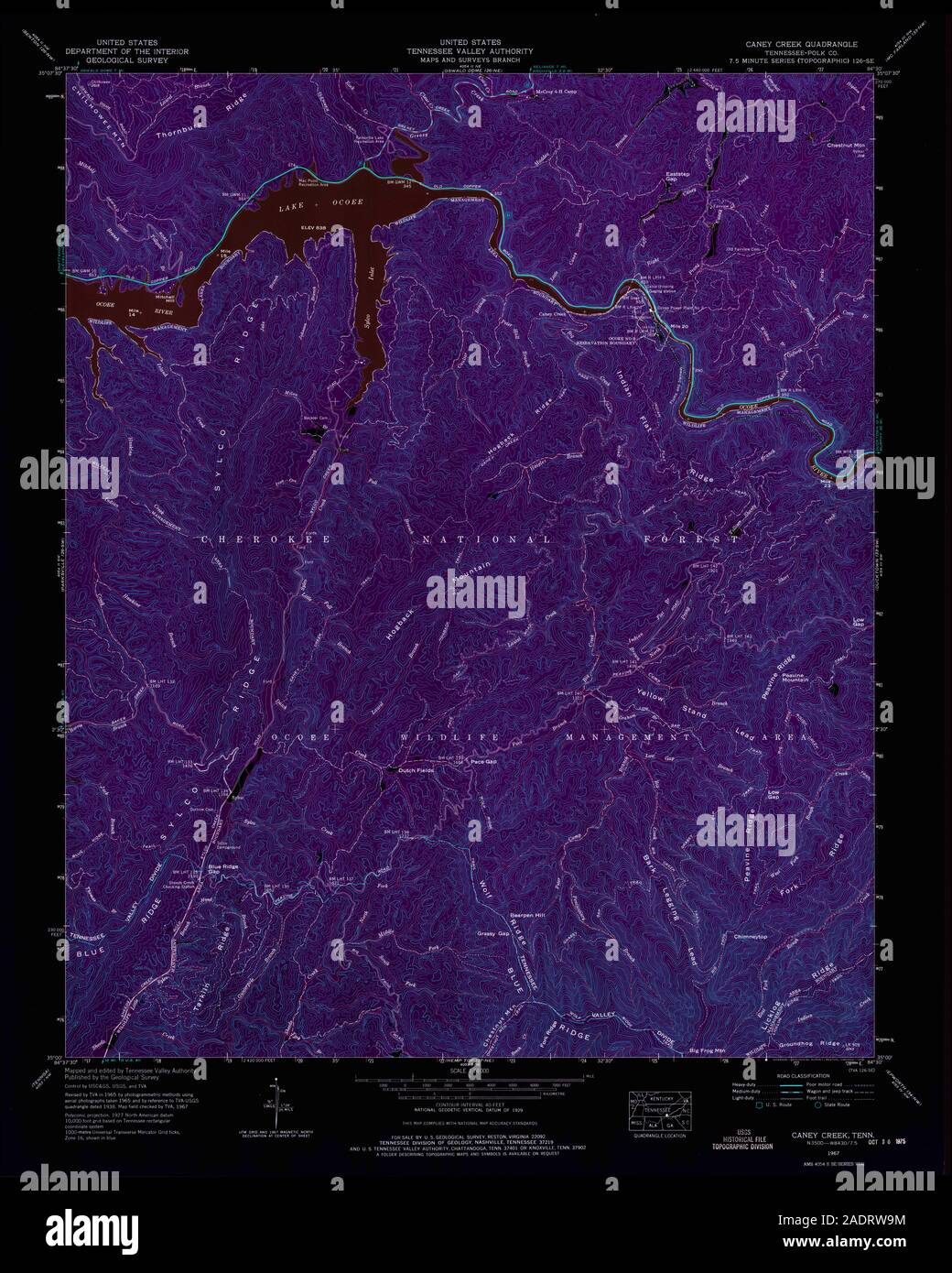 Map of caney hi-res stock photography and images - Alamy