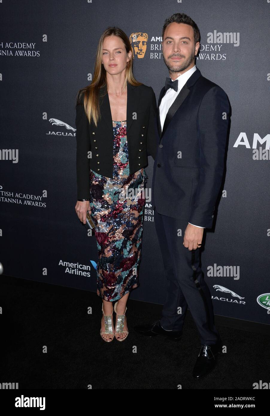 BEVERLY HILLS, CA. October 28, 2016: Jack Huston & Shannan Click at the ...