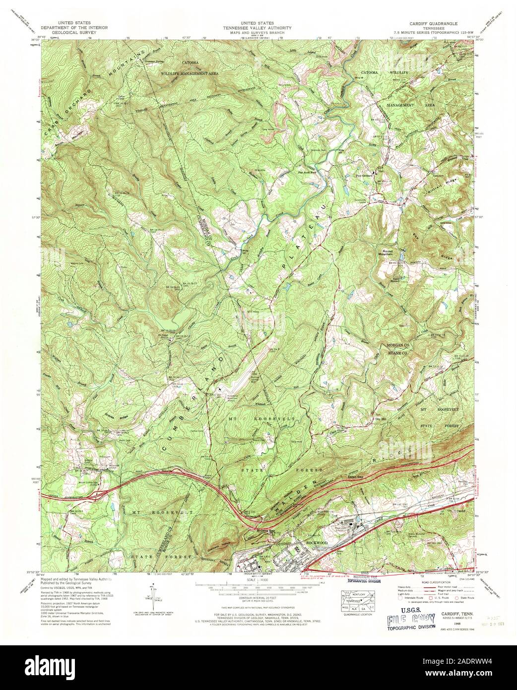 Cardiff map Cut Out Stock Images & Pictures - Alamy