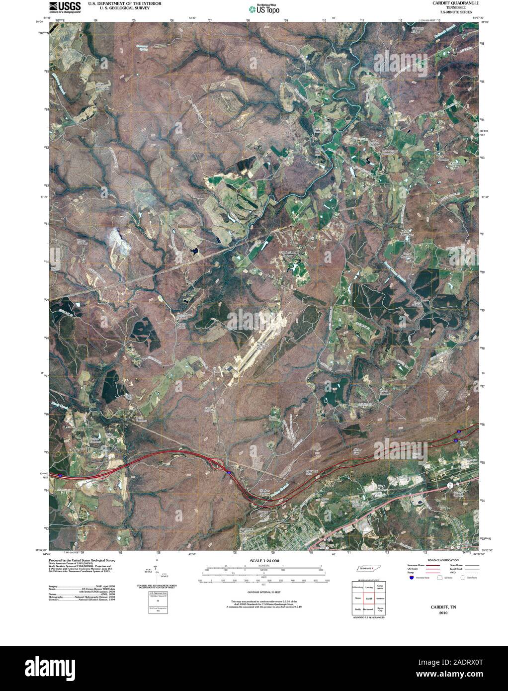 Cardiff map Cut Out Stock Images & Pictures - Alamy