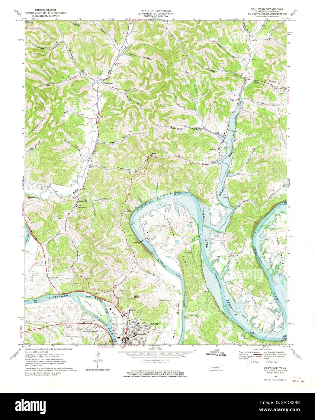 Carthage map Cut Out Stock Images & Pictures - Alamy