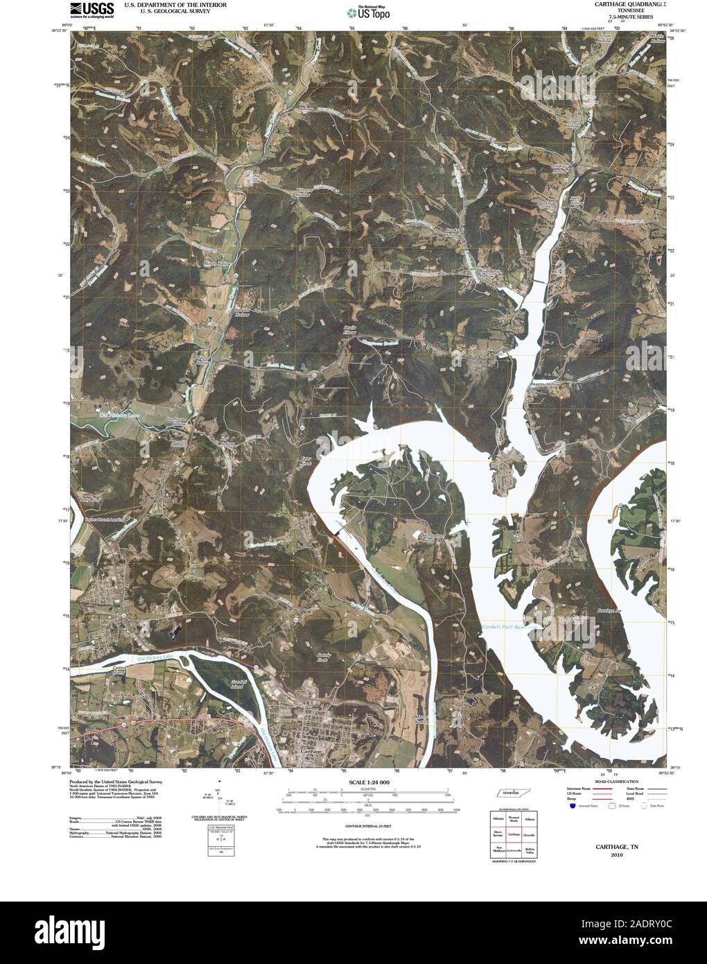 Map of carthage Cut Out Stock Images & Pictures - Alamy