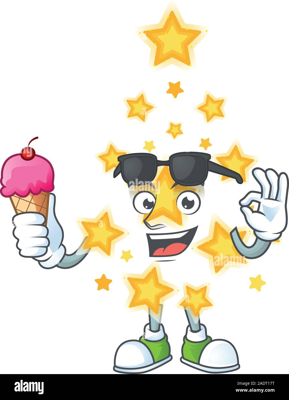 Stars beach day Stock Vector Images - Alamy