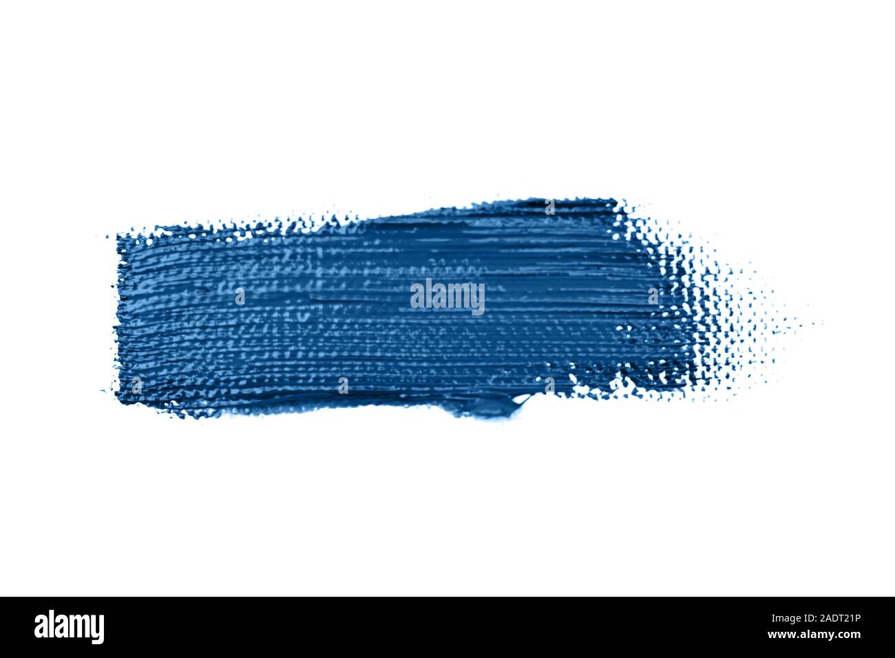 Blue paint dab on Cut Out Stock Images & Pictures - Alamy