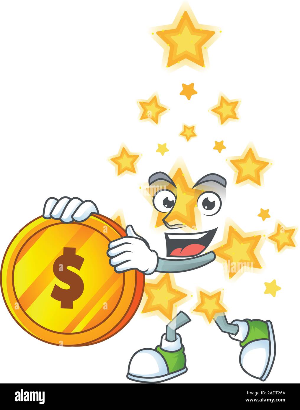 2020 coins Stock Vector Images - Alamy