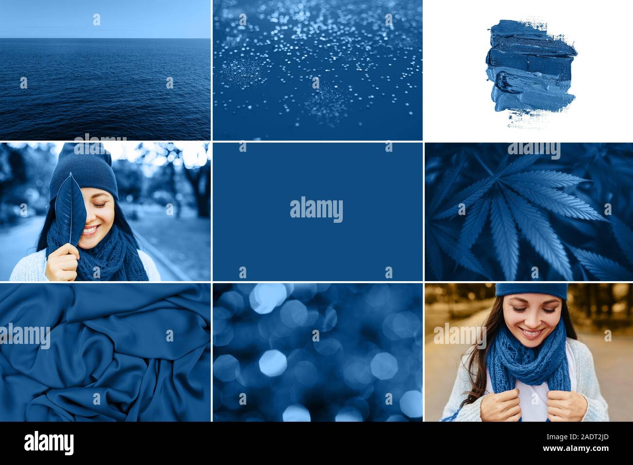 Collage with different photos. concept for your design Stock Photo - Alamy