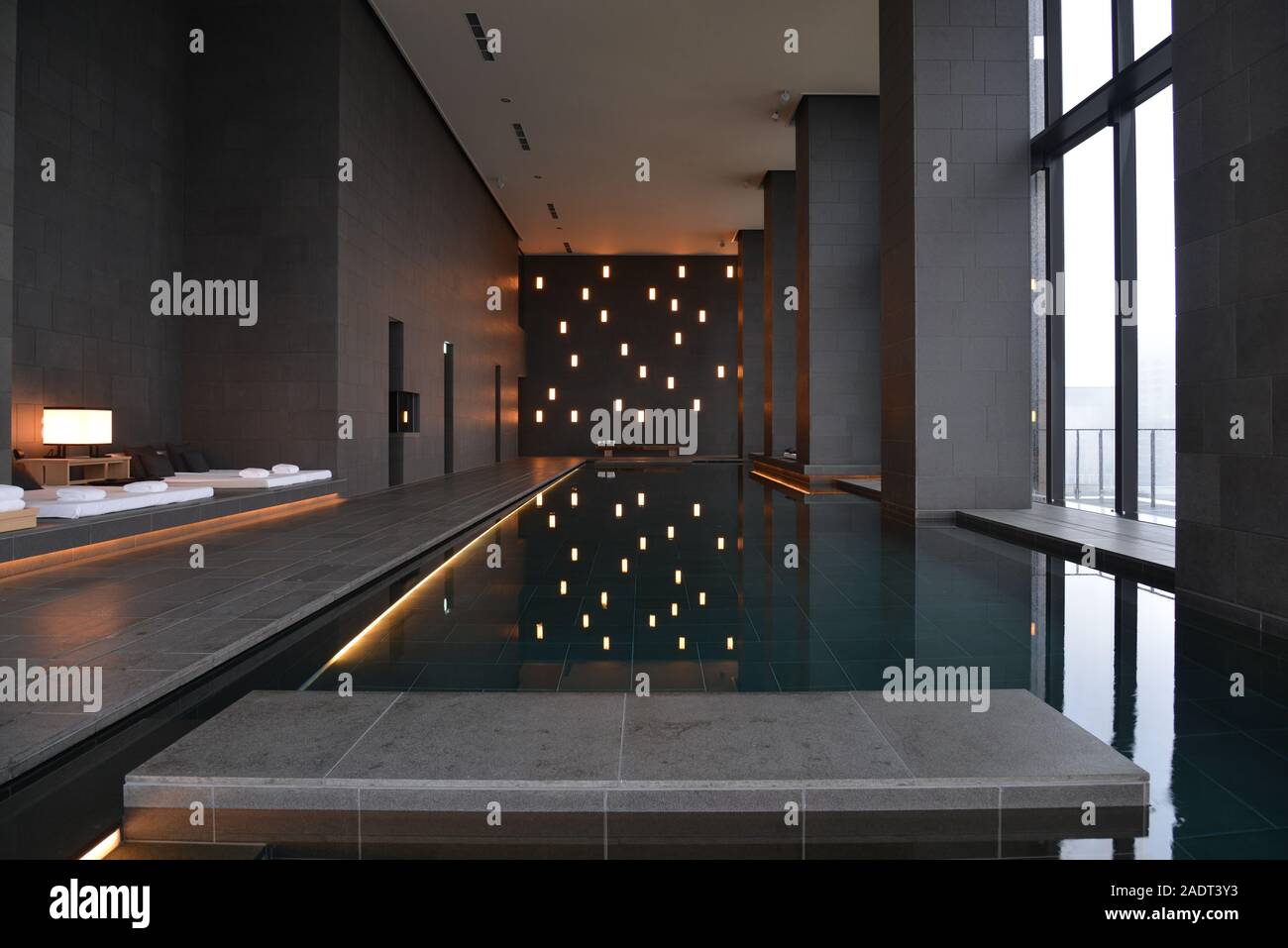 Interior of the hotel rest room Stock Photo - Alamy