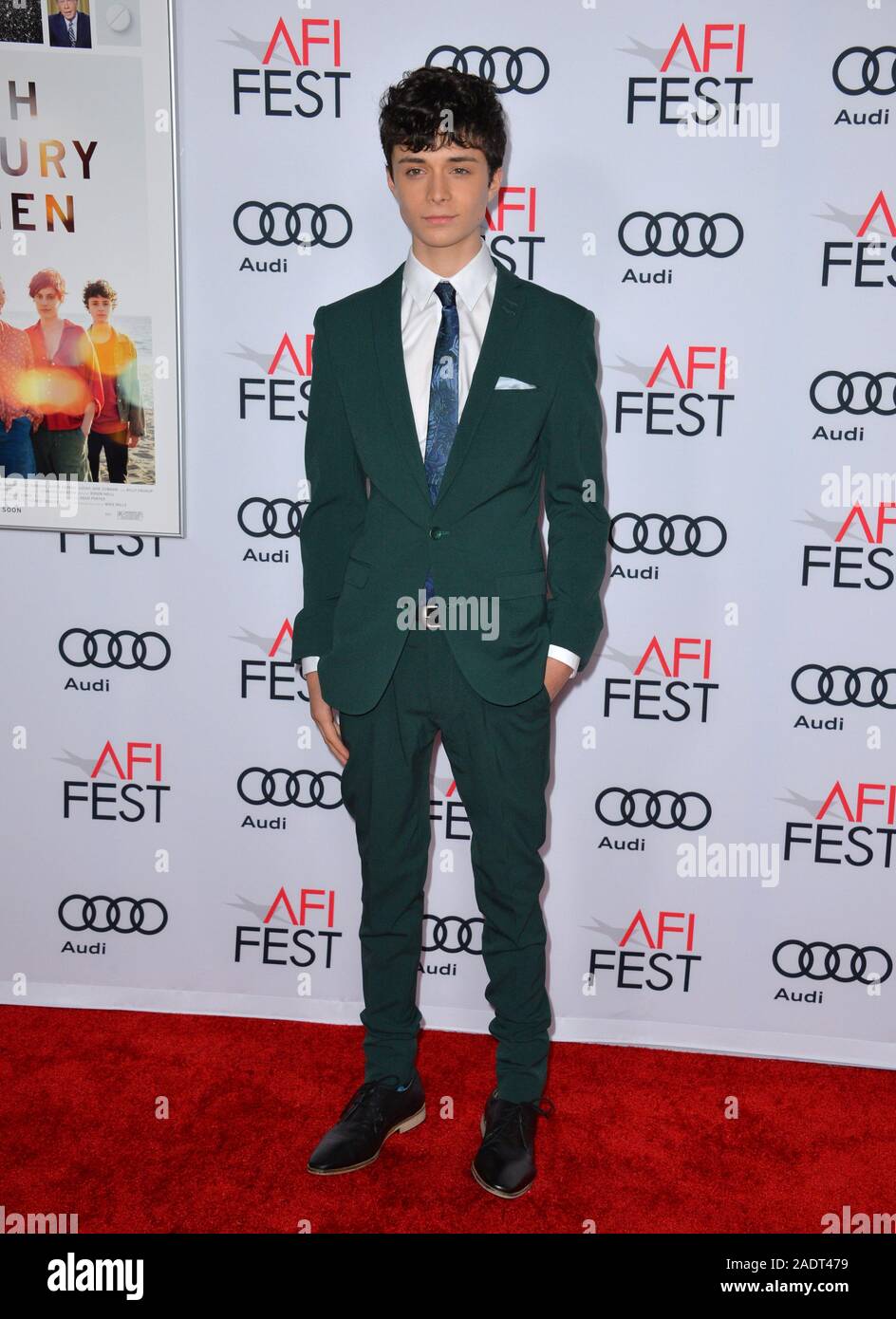 LOS ANGELES, CA. November 16, 2016: Actor Lucas Jade Zumann at the gala ...