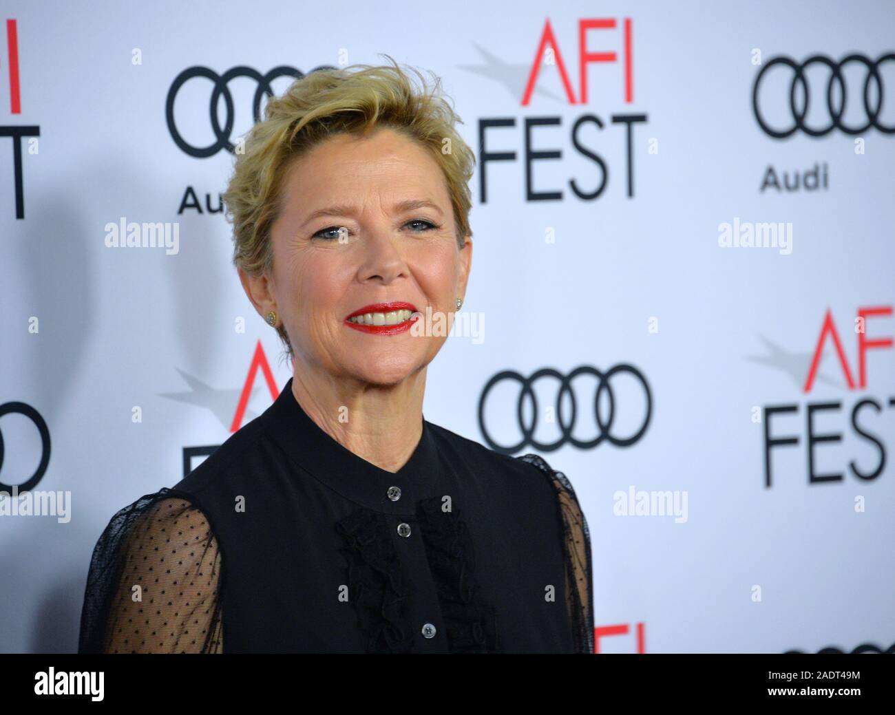 LOS ANGELES, CA. November 16, 2016: Actress Annette Bening at the gala ...