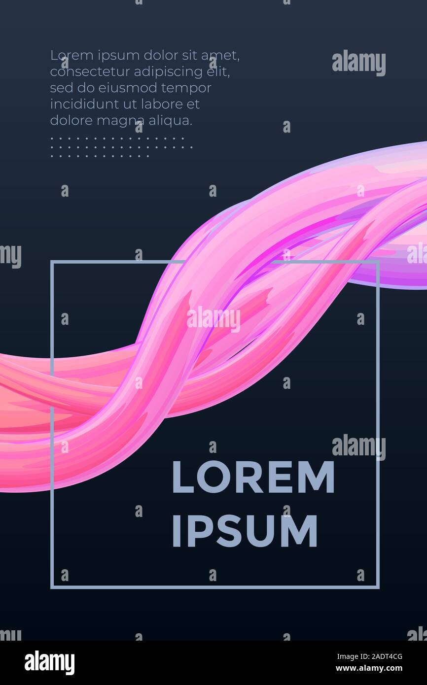 Vertical abstract fluid wave motion hi-res stock photography and images ...