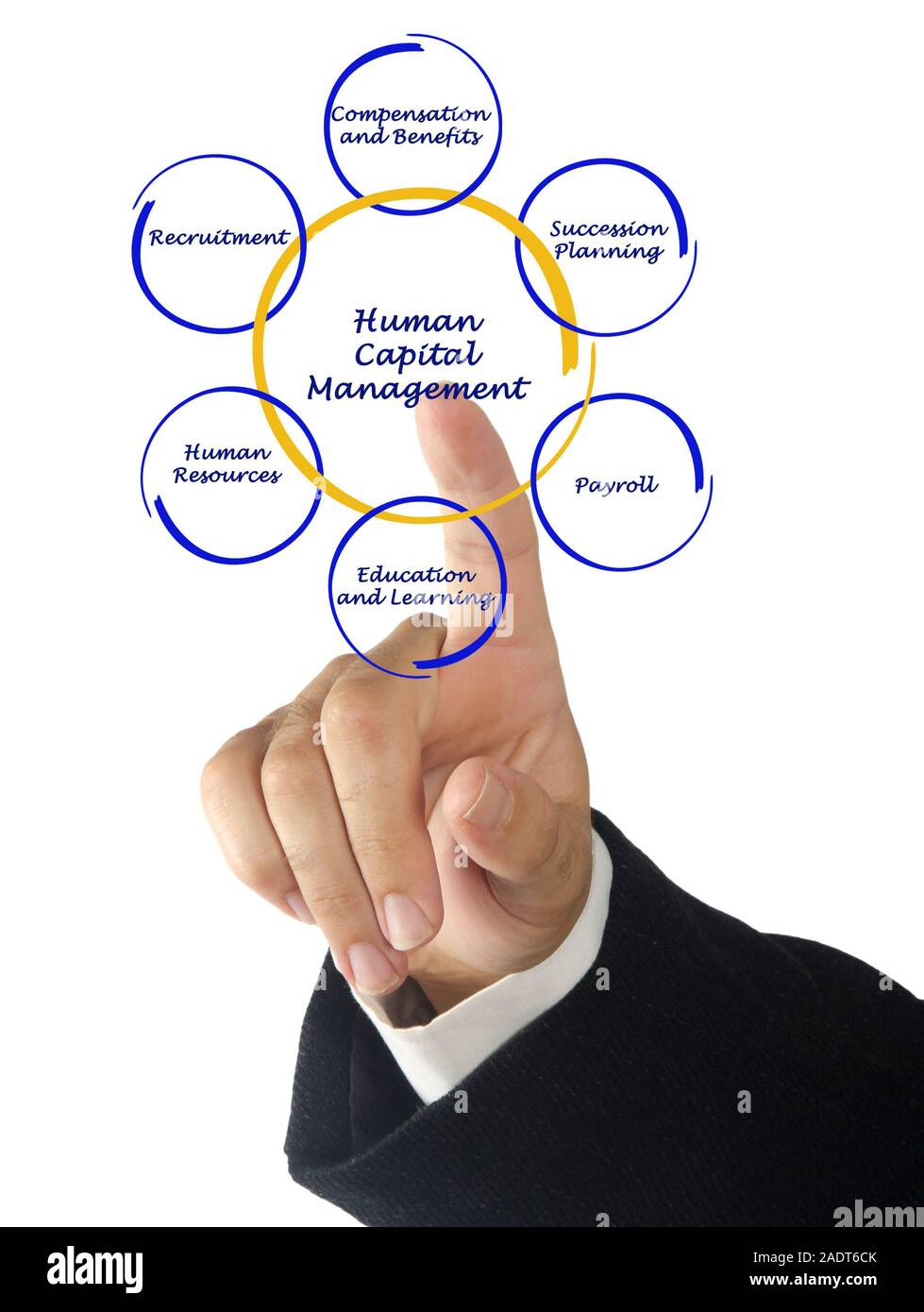 Human Capital Management Stock Photo - Alamy