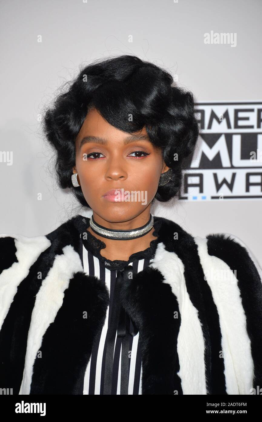 LOS ANGELES, CA. November 20, 2016: Singer Janelle Monae at the 2016 ...