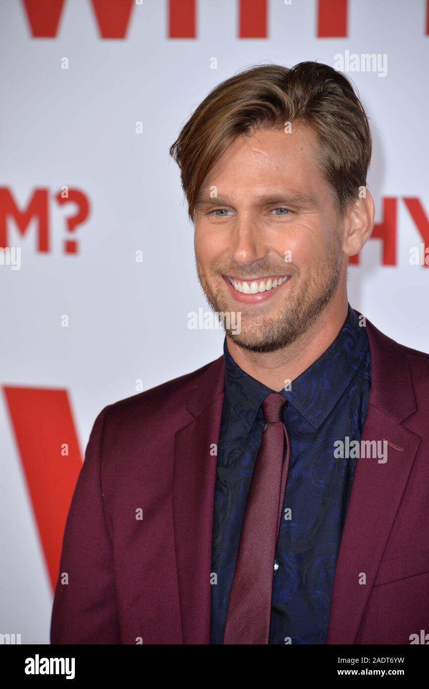 LOS ANGELES, CA. December 17, 2016: Actor Brad Benedict at the world ...