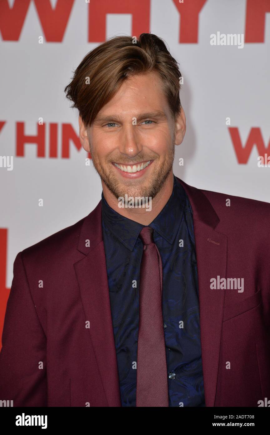 LOS ANGELES, CA. December 17, 2016: Actor Brad Benedict at the world ...