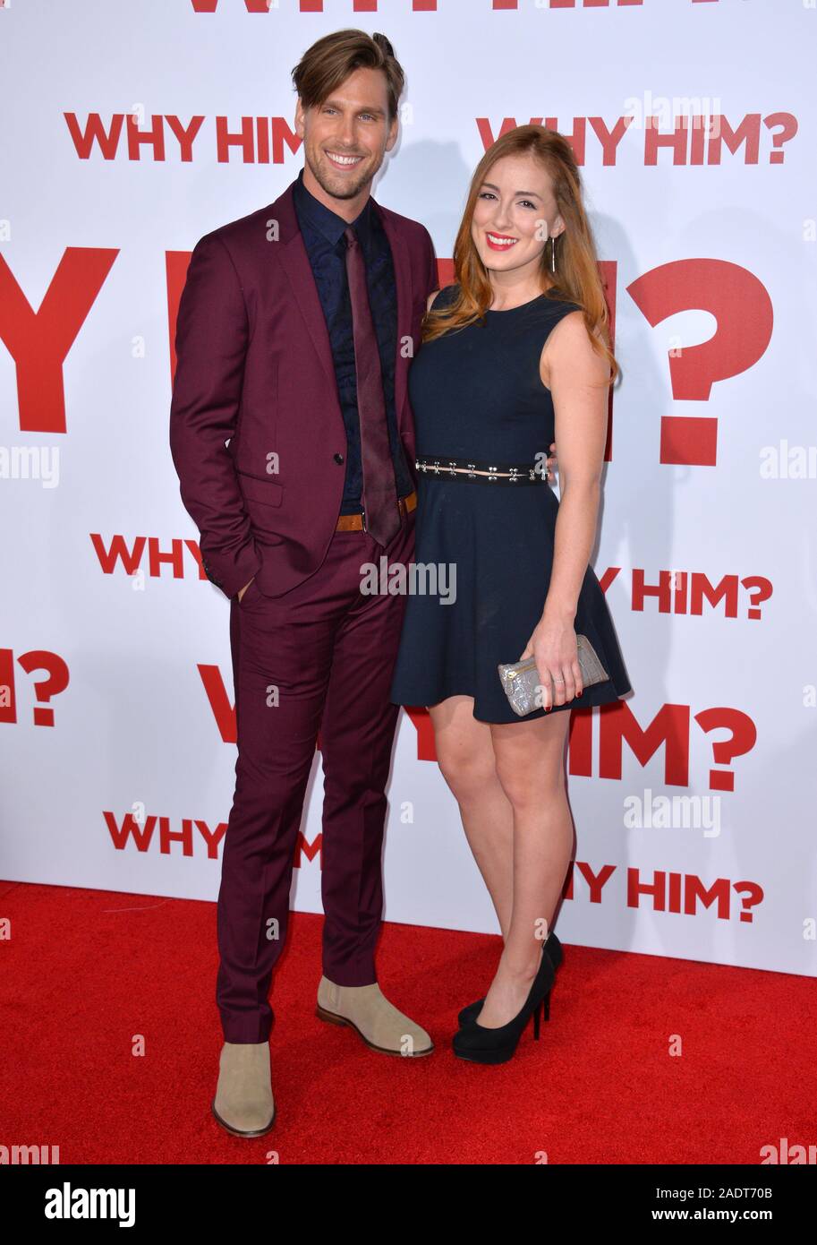 LOS ANGELES, CA. December 17, 2016: Actor Brad Benedict at the world ...