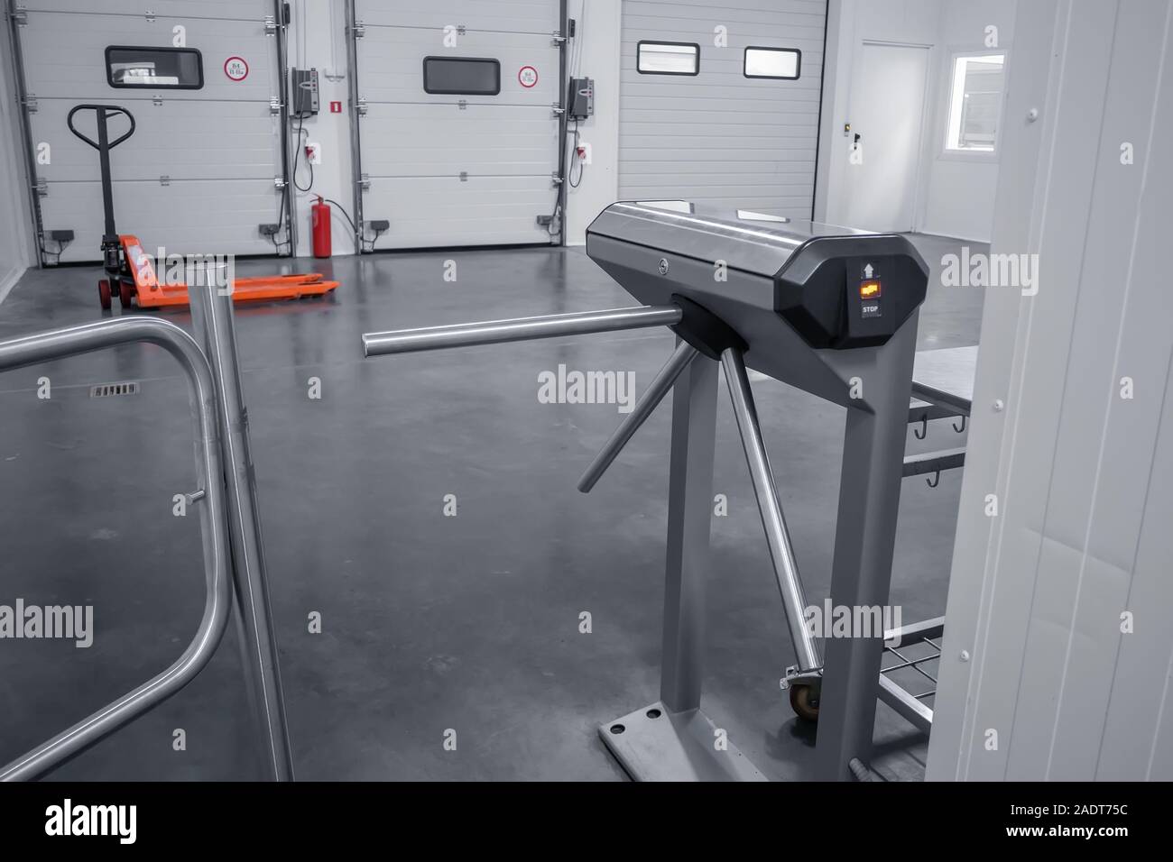 access control to the premises through the turnstile Stock Photo - Alamy