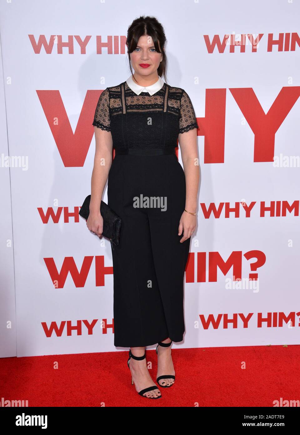 LOS ANGELES, CA. December 17, 2016: Actress Casey Wilson at the world ...