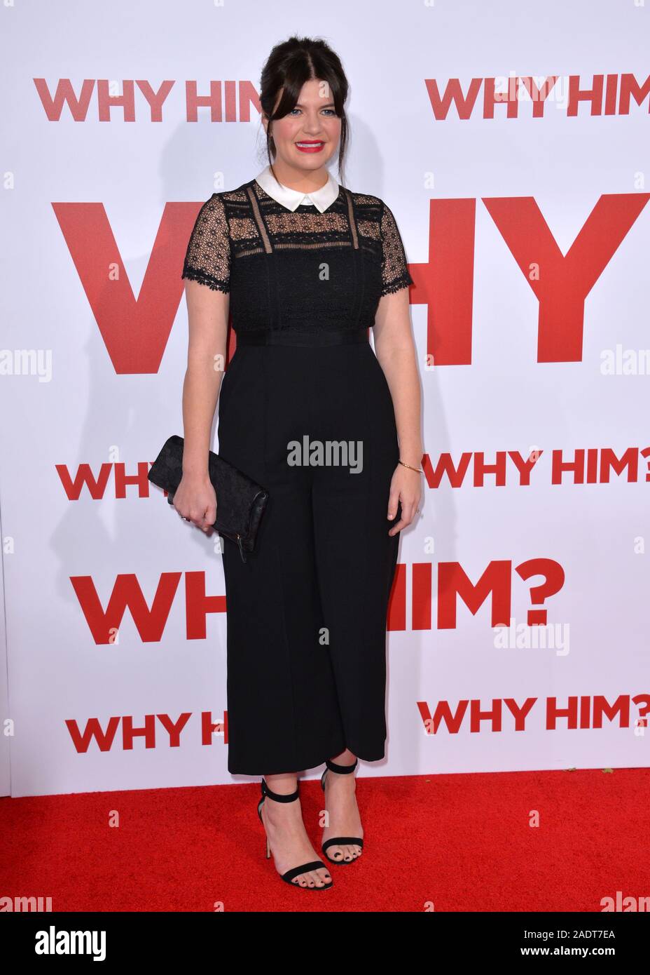 LOS ANGELES, CA. December 17, 2016: Actress Casey Wilson at the world ...